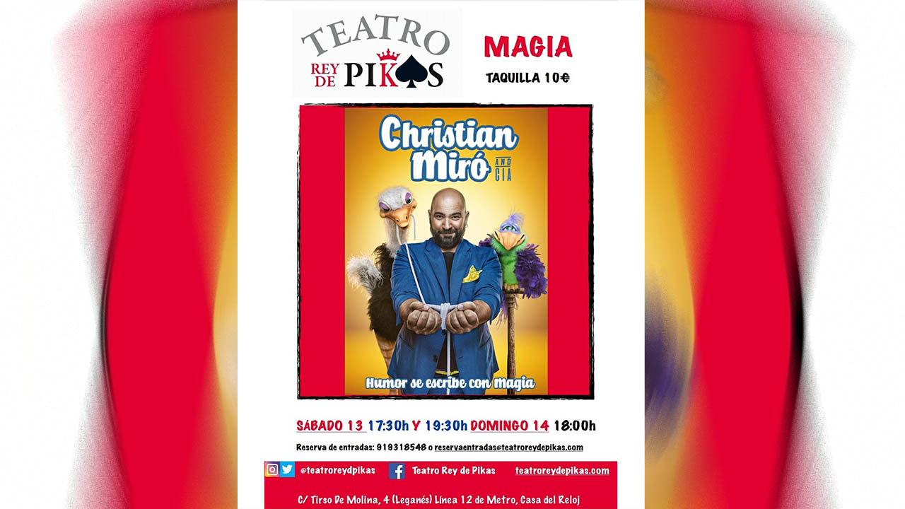 Christian Miro y Achus presentan sus espectaculos | SoyDe