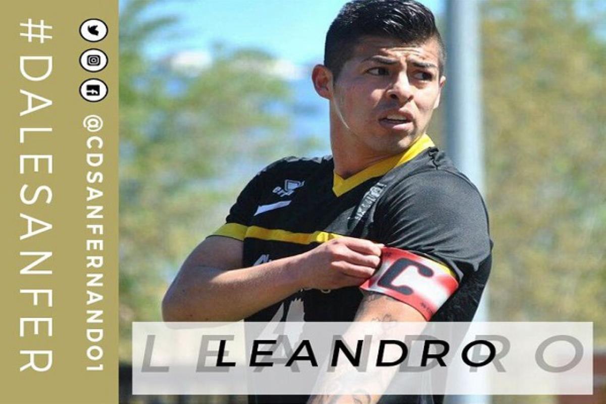Leandro Vásquez renueva con el C.D. San Fernando | SoyDe