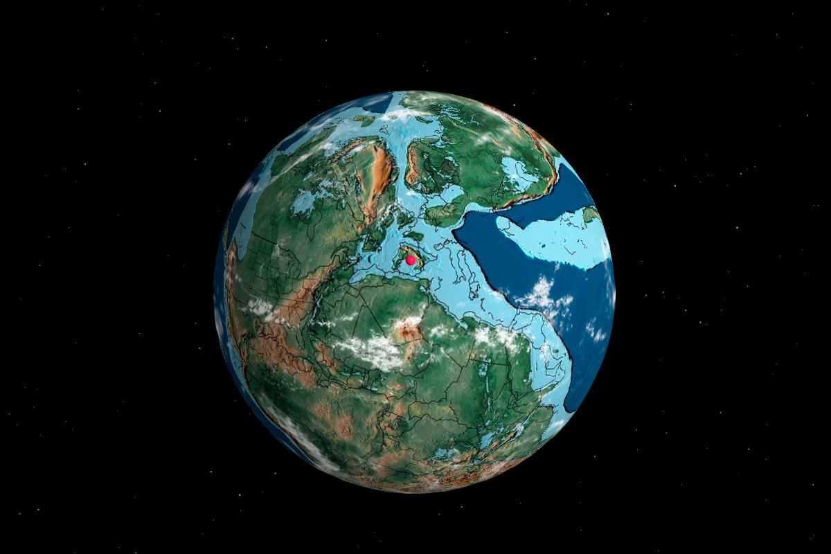 Un mapa interactivo nos muestra los dinosaurios que habitaban nuestro ...